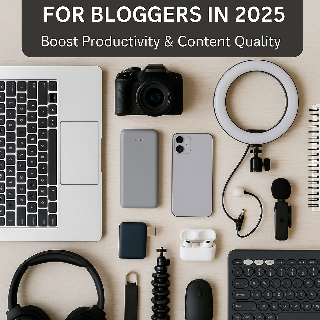 🛠️ Top 12 Must-Have Daily Gadgets for Bloggers in 2025 – Boost ...
